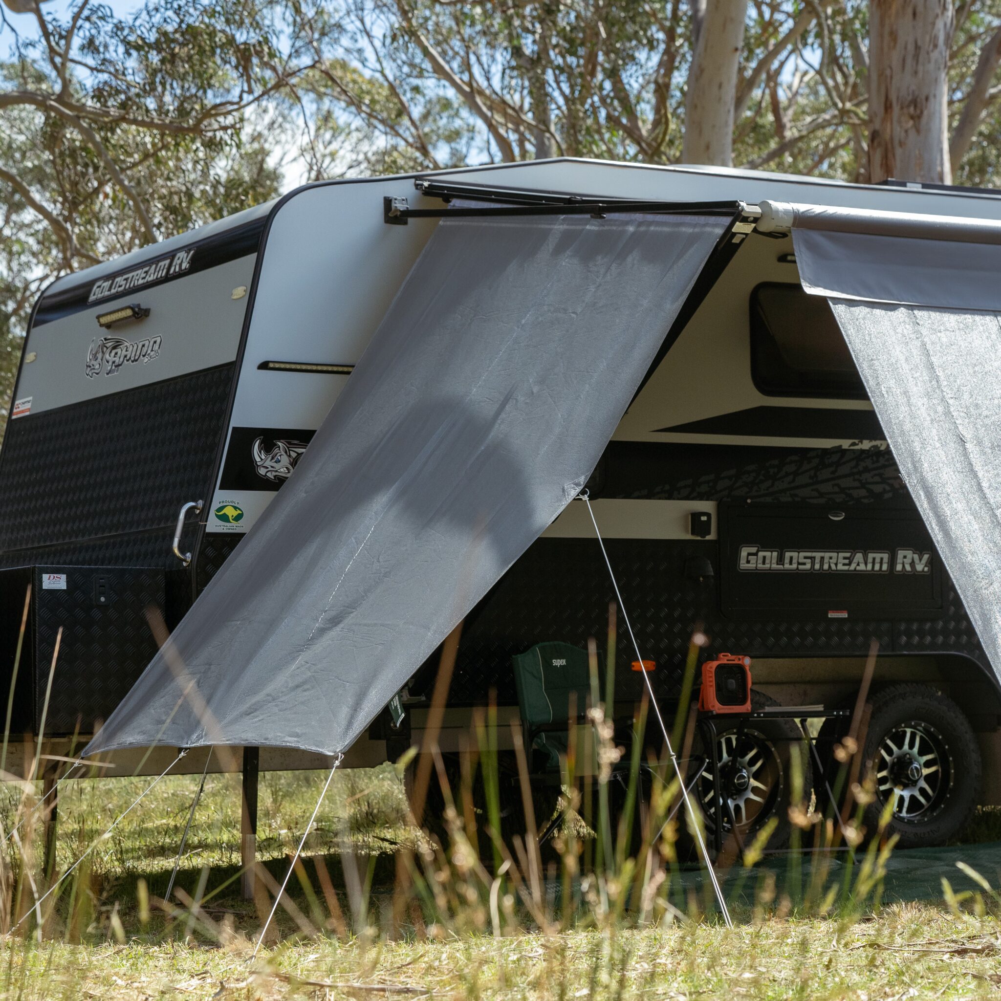 Caravan End Wall Privacy Screen | Supex Products